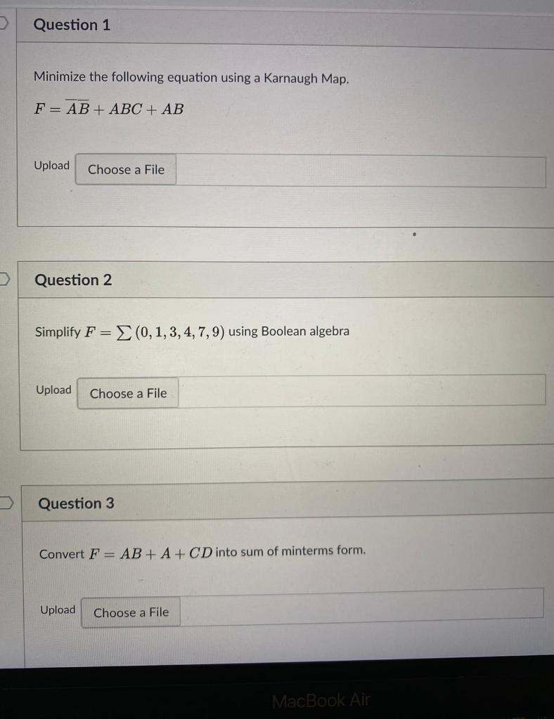 Solved Question 1 Minimize the following equation using a | Chegg.com