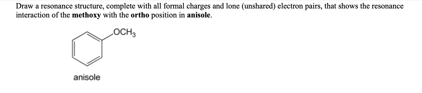 Solved Draw a resonance structure, complete with all formal | Chegg.com