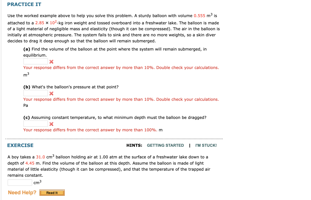 Solved PRACTICE IT Use the worked example above to help you | Chegg.com