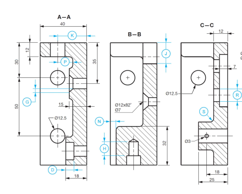 Solved ROUNDS AND FILLETS R3 UNLESS OTHERWISE SPECIFIED | Chegg.com