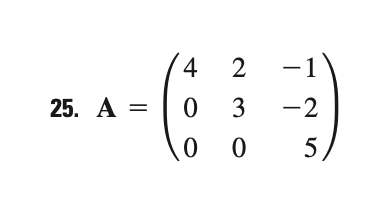 Solved Find the eigenvalues and eigenvectors of the given | Chegg.com