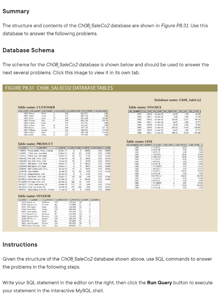 Create a procedure named prc_cus_balance_update | Chegg.com