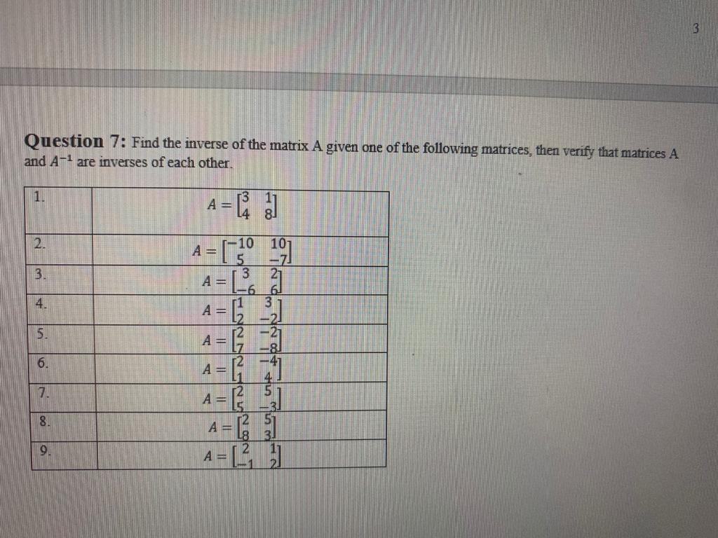Solved Question 2: By using matrix reduction solve the | Chegg.com