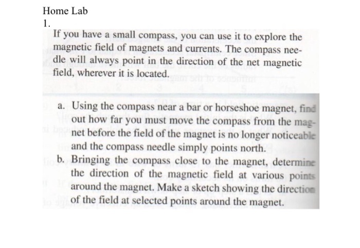 Solved If you have a small compass, you can use it to | Chegg.com