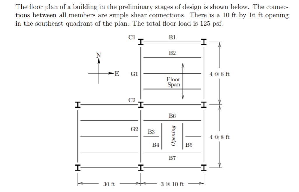 Solved Use tributary load analysis and vertical load paths | Chegg.com