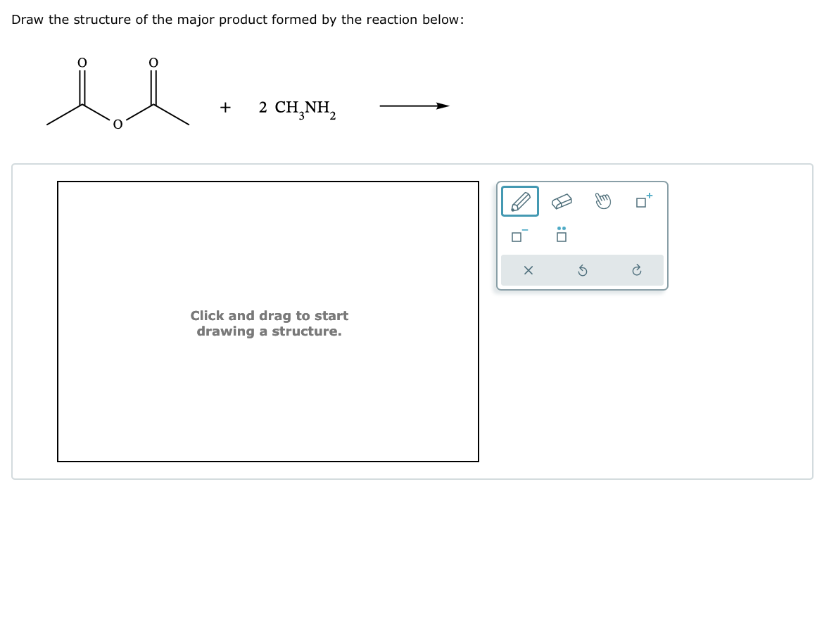 Solved Draw the structure of the major product formed by the | Chegg.com