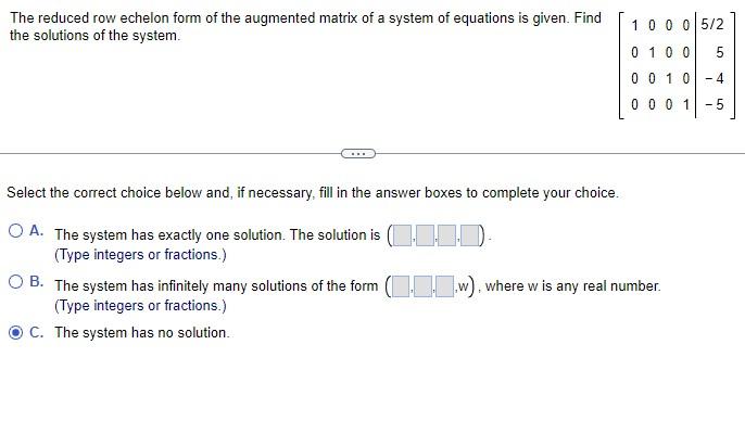 Solved Select the correct choice below and, if necessary, | Chegg.com
