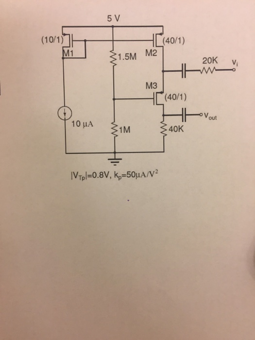Solved Transistors have finite output impedance, such that | Chegg.com