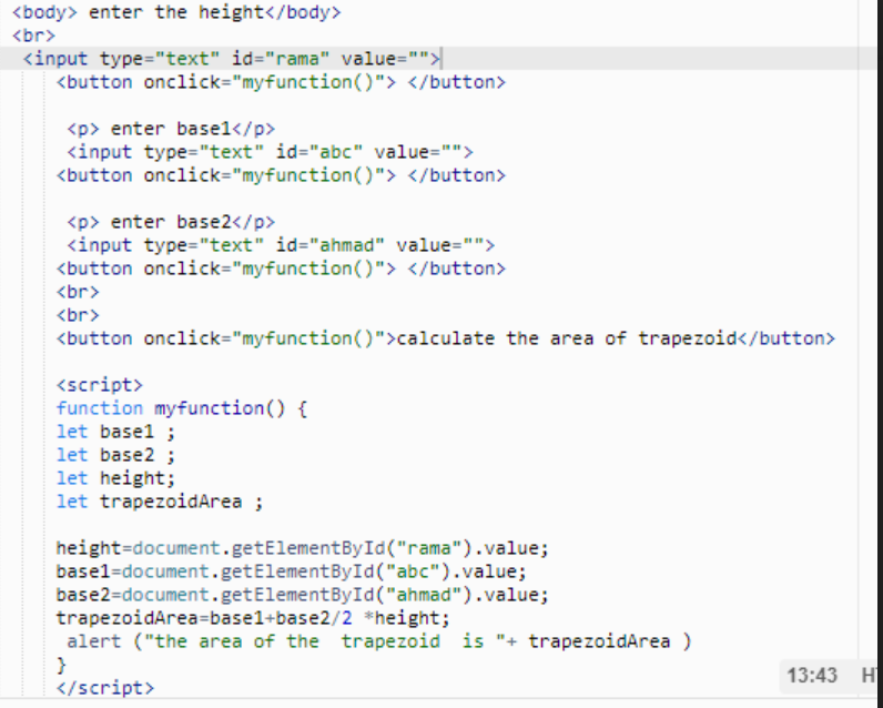 Solved this javascript code does not correctly determine the | Chegg.com