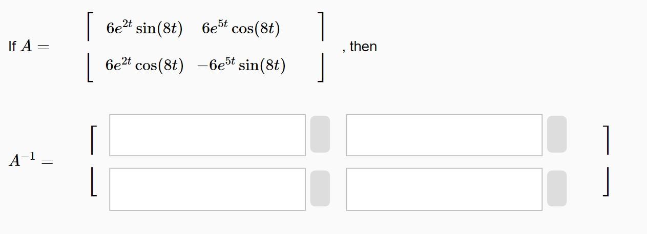 Solved Let A=(23−43) Find A−1 and use it to solve AX=B where | Chegg.com
