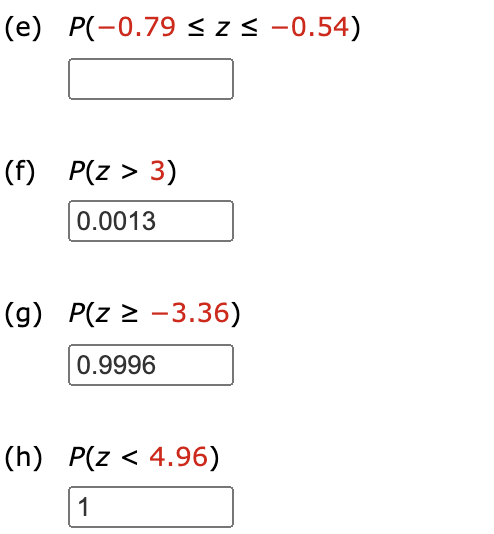 Solved Let z denote a random variable that has a standard | Chegg.com