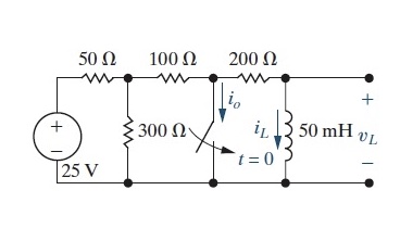 Solved The switch shown in (Figure 1) has been open a long | Chegg.com