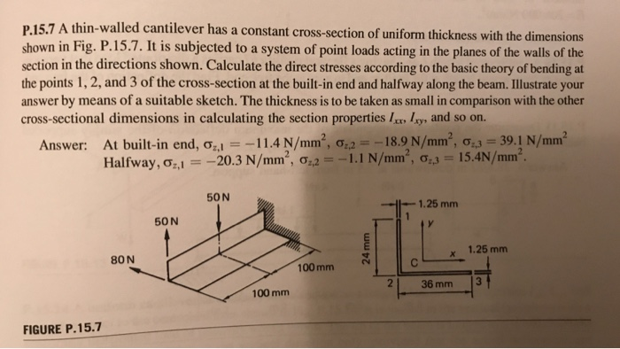 Solved Aircraft Structural Analysis | Chegg.com