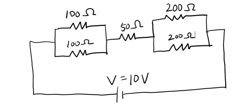 Solved Calculate the current passing through the 200-ohm | Chegg.com
