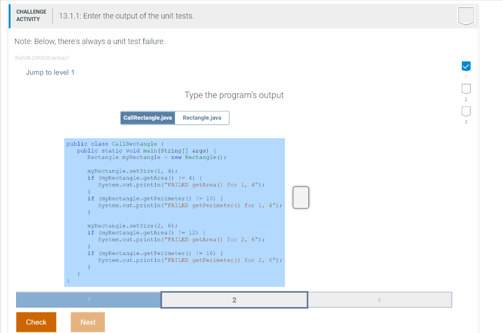 Solved CHALLENGE ACTIVITY Note: Below, there's always a unit | Chegg.com