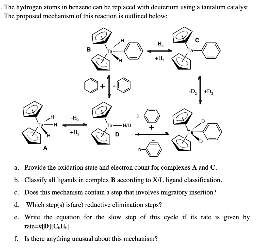 Solved . The hydrogen atoms in benzene can be replaced with | Chegg.com