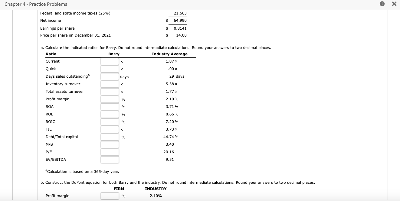 Solved Chapter 4 - Practice Problems \begin{tabular}{|ll|} | Chegg.com