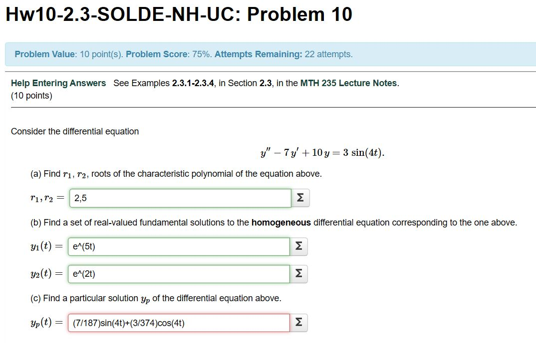 Solved Hw10-2.3-SOLDE-NH-UC: Problem 10 Problem Value: 10 | Chegg.com