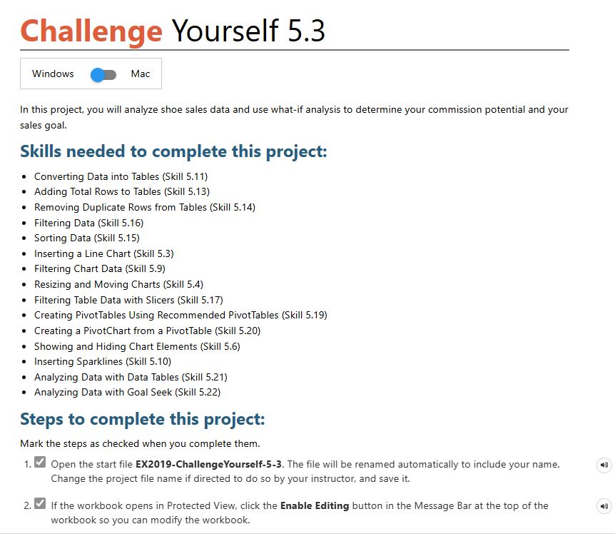Solved Steps to complete this project:Mark the steps as | Chegg.com
