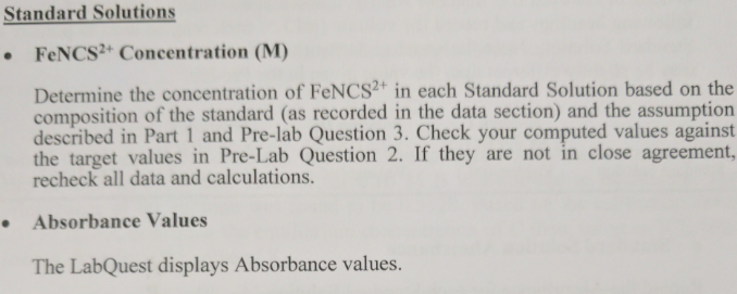 Initial Calculation of K Prior to leaving the lab, | Chegg.com