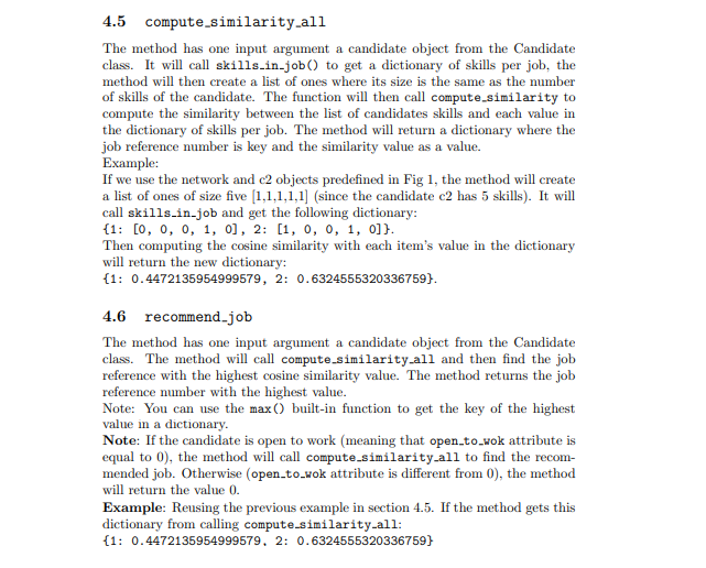 The method has one input argument: an object | Chegg.com