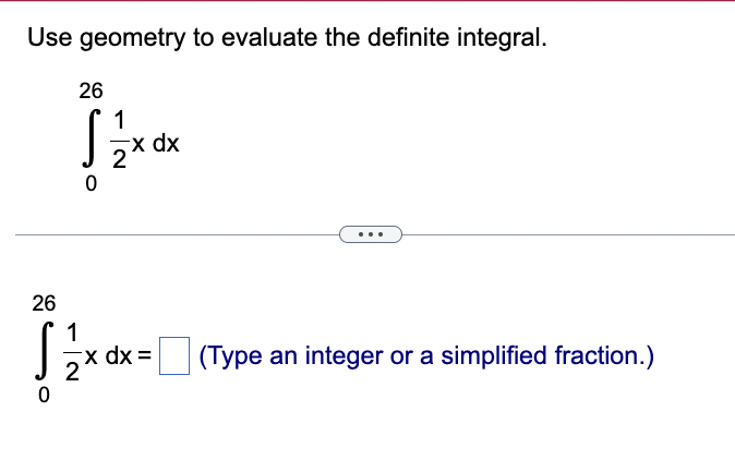 Solved Use geometry to evaluate the definite integral. | Chegg.com