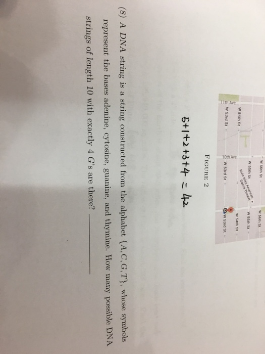 Solved A DNA string is a string constructed from the | Chegg.com