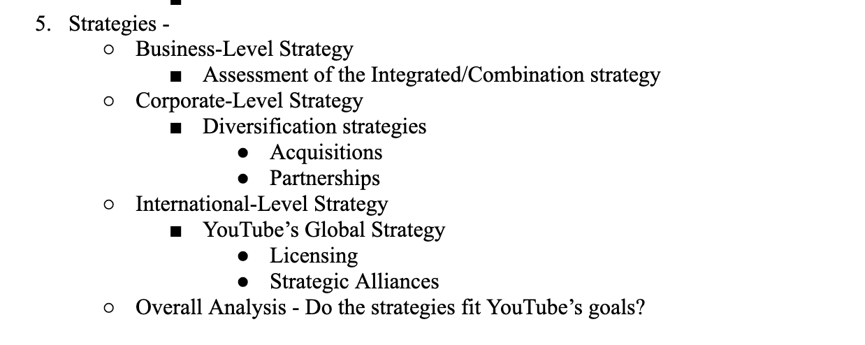 Solved 5. Strategies - o Business-Level Strategy - | Chegg.com