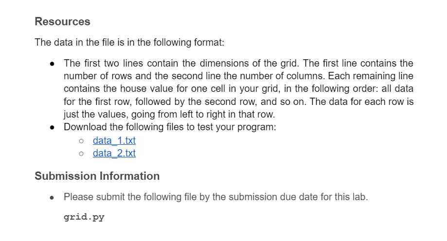 Solved Short Description (Python 3) You will implement a | Chegg.com