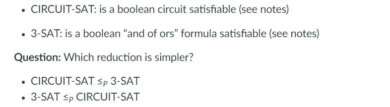 Solved • CIRCUIT-SAT: is a boolean circuit satisfiable (see | Chegg.com
