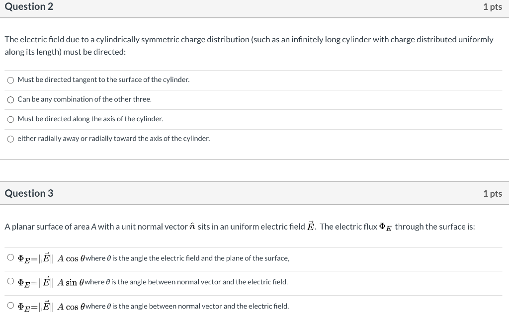 Solved Question 1 1 pts The work done by a constant force F | Chegg.com