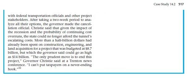 Solved 516 Chapter 14 . Project Closeout and Termination | Chegg.com