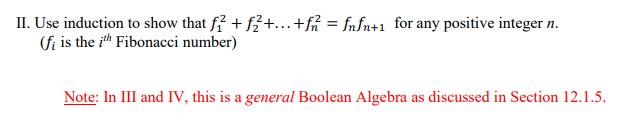 Solved I. Use induction to show that \\( | Chegg.com