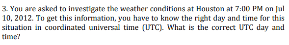 Solved 76 4. Please list temperature, dew point, wind | Chegg.com