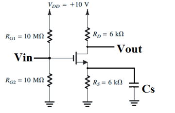 Solved Find the ID, VGS, VDS voltages of the amplifier | Chegg.com