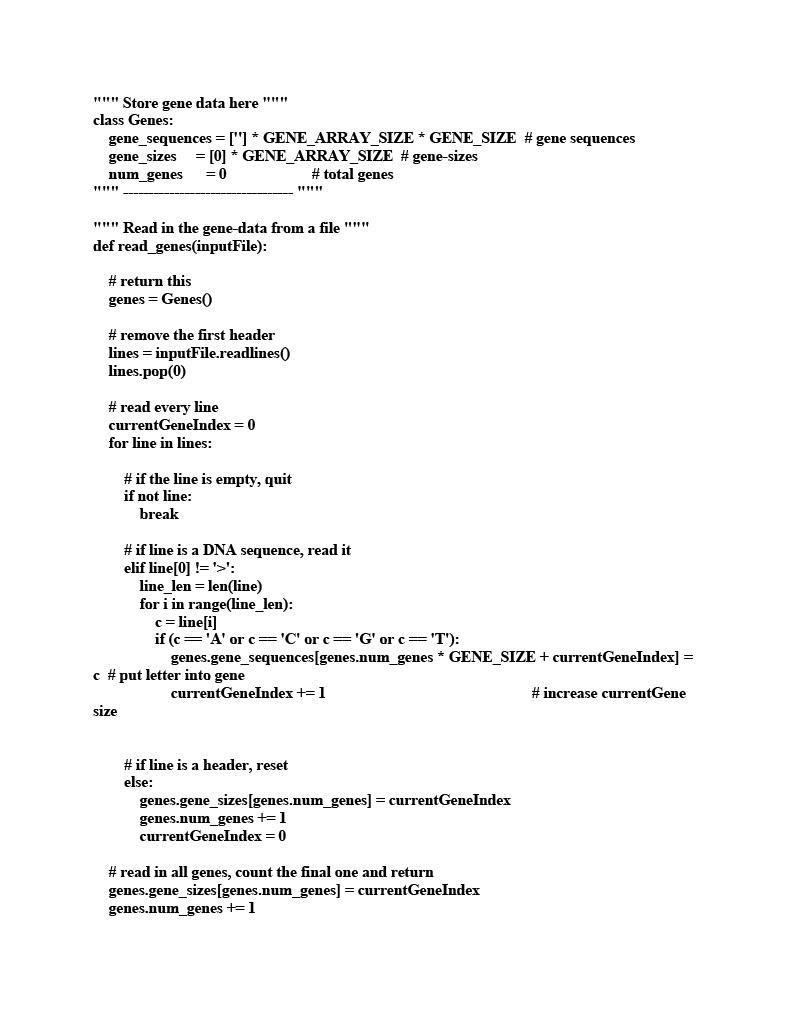Solved The pseudocode below shows you how to compute the TFs | Chegg.com