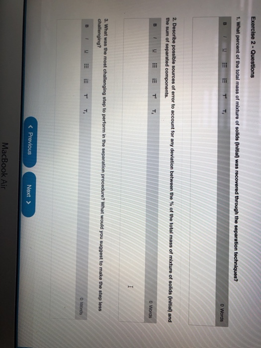 m Exercise 2-Questions 1. What percent of the total | Chegg.com