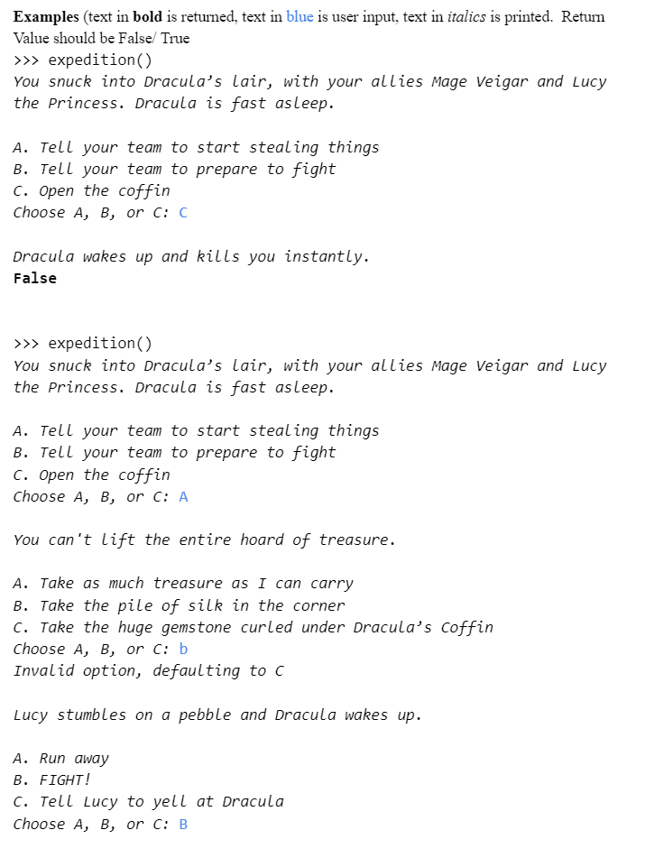 Using the function choose, write a function | Chegg.com