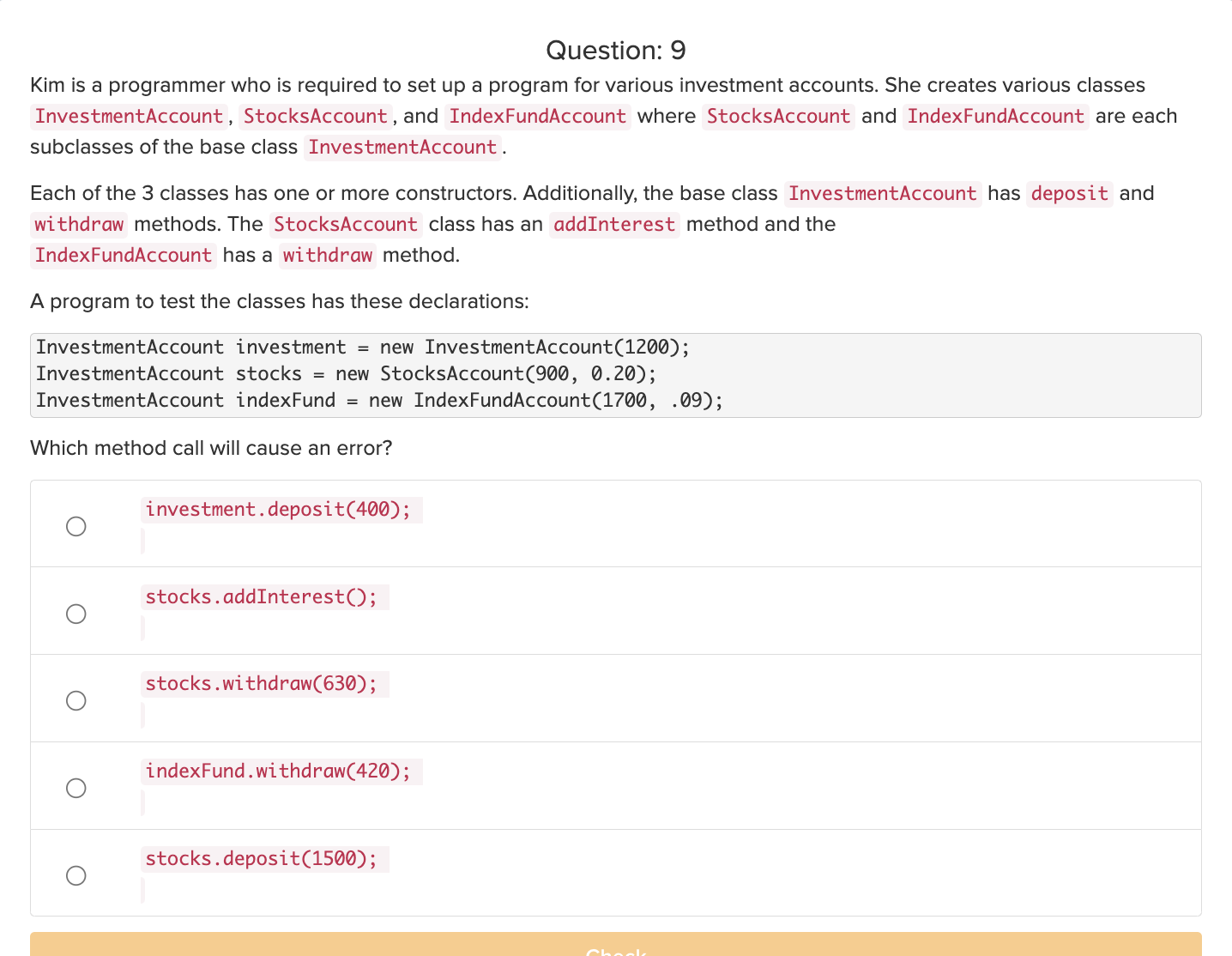 Solved Given The Following Method Declaration And Int Arr 