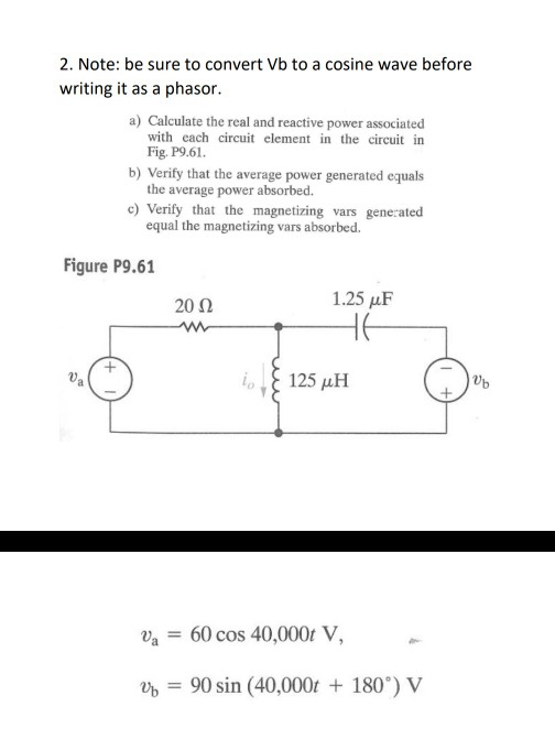 Solved The following sets of values for v and i pertain to | Chegg.com