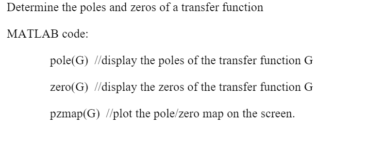 Solved 3s +8 Example: G(S)= s' + 25 + 3 2 For the system | Chegg.com