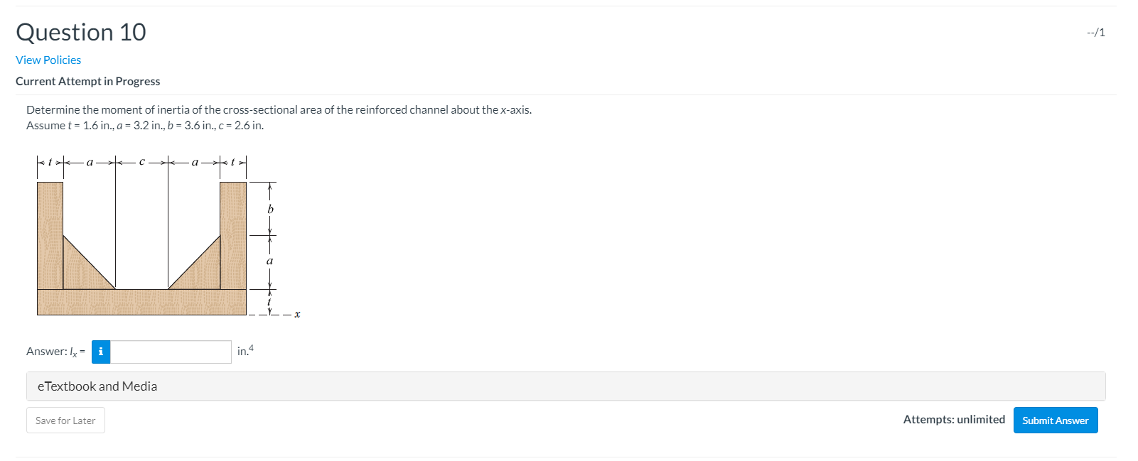 Solved Question 10 --/1 View Policies Current Attempt in | Chegg.com