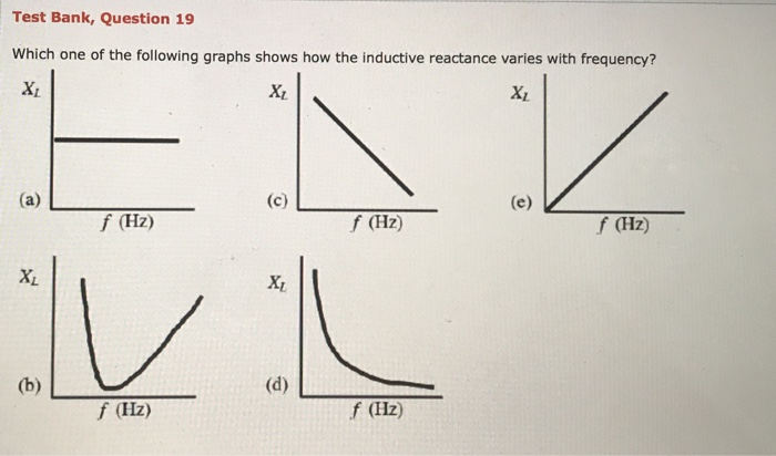 Solved Test Bank Question 19 Which One Of The Following