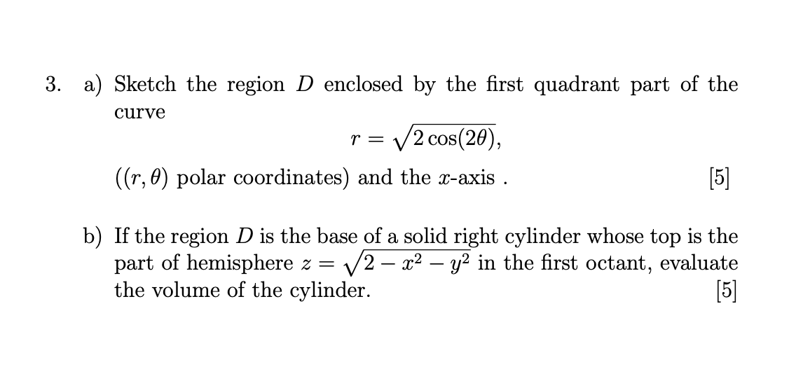 Solved 1. Compute the given iterated integrals: a) Jo Jo V4 | Chegg.com