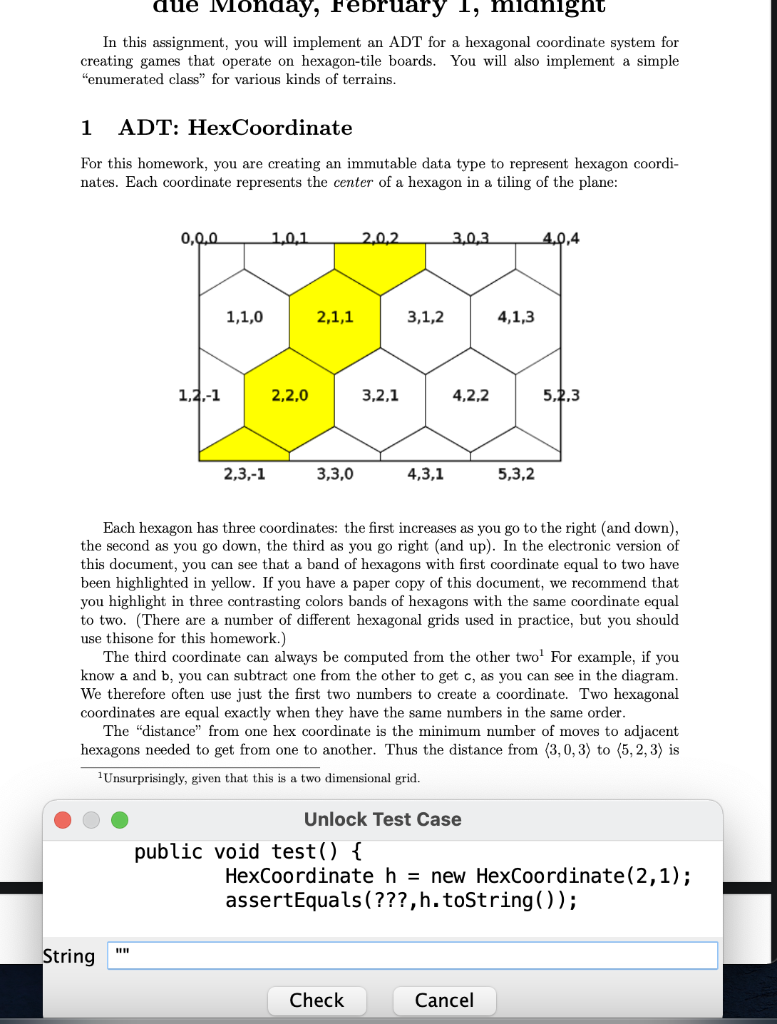 Solved due Monday, February 1, midnight In this assignment, | Chegg.com