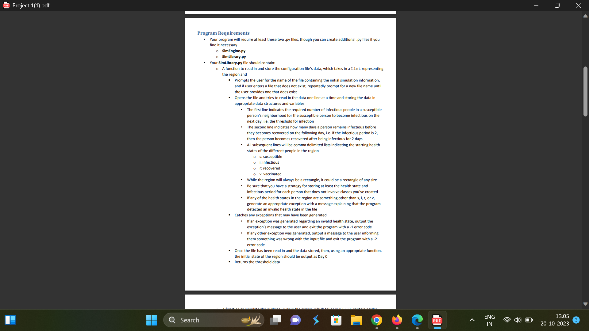 Solved Program Description: For this project you will be | Chegg.com