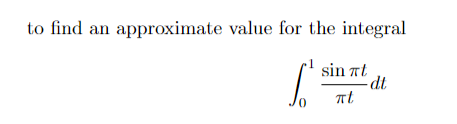 Solved (4) Use the approximation sinx≈x−3!x3+5!x5−7!x7to | Chegg.com
