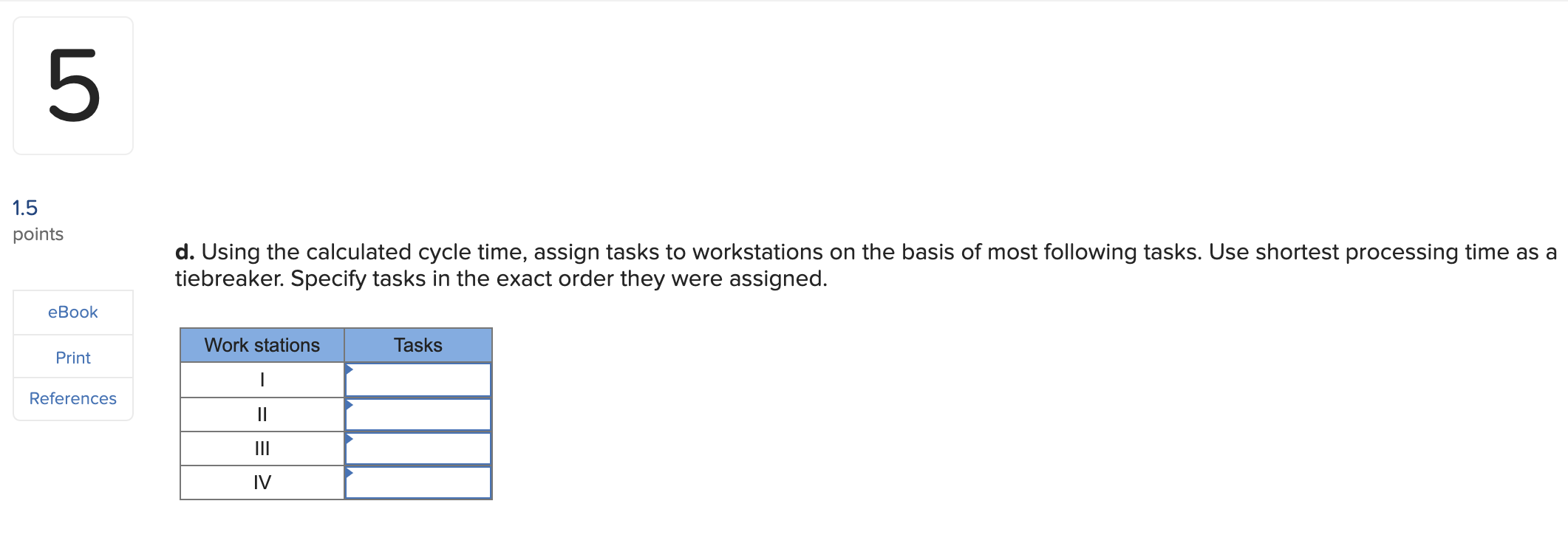 b. Determine the minimum cycle time, the maximum | Chegg.com