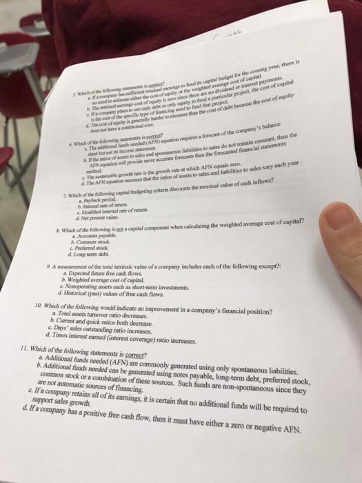 Solved PART A: TRUE OR FALSE. USE THE ANSWER SHEET PROVIDED | Chegg.com