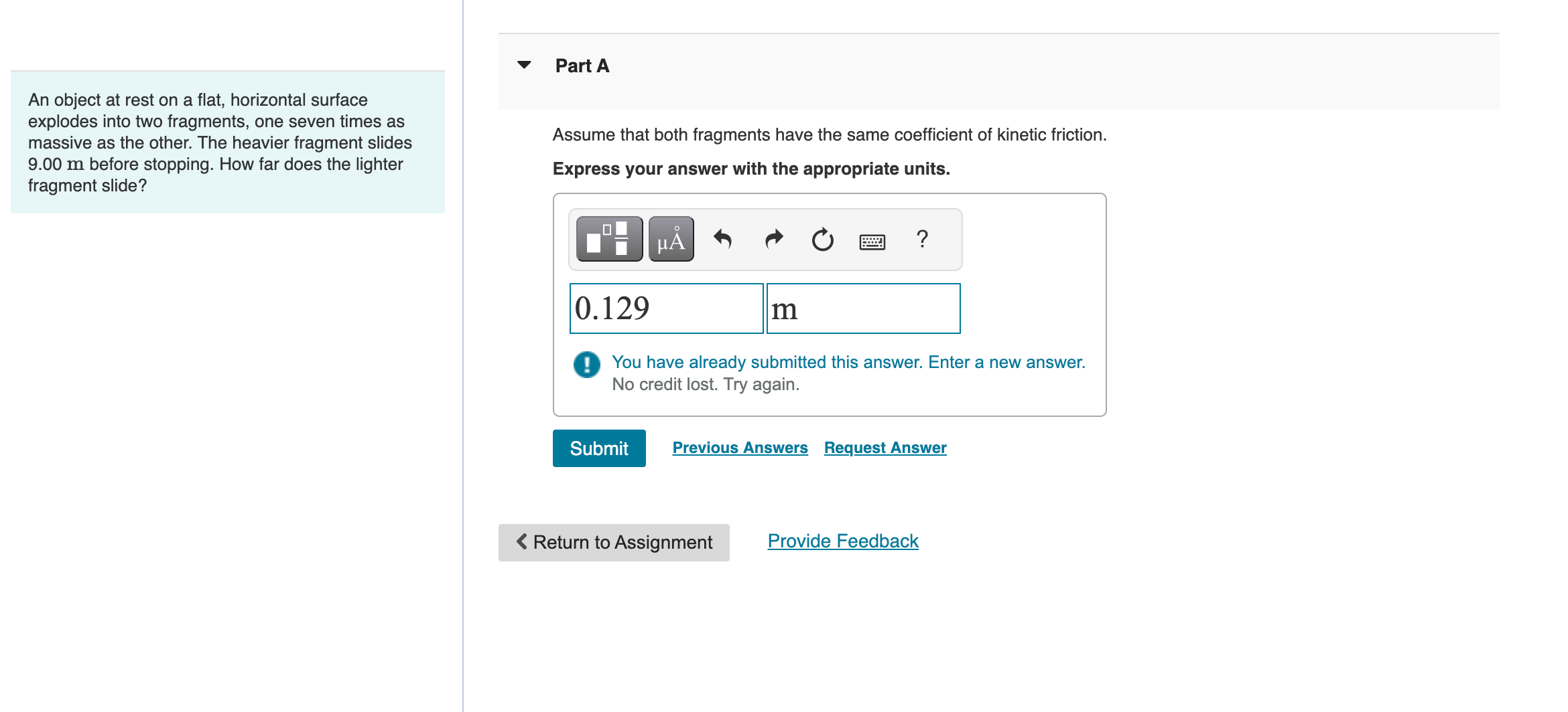 Solved An object at rest on a flat, horizontal surface | Chegg.com